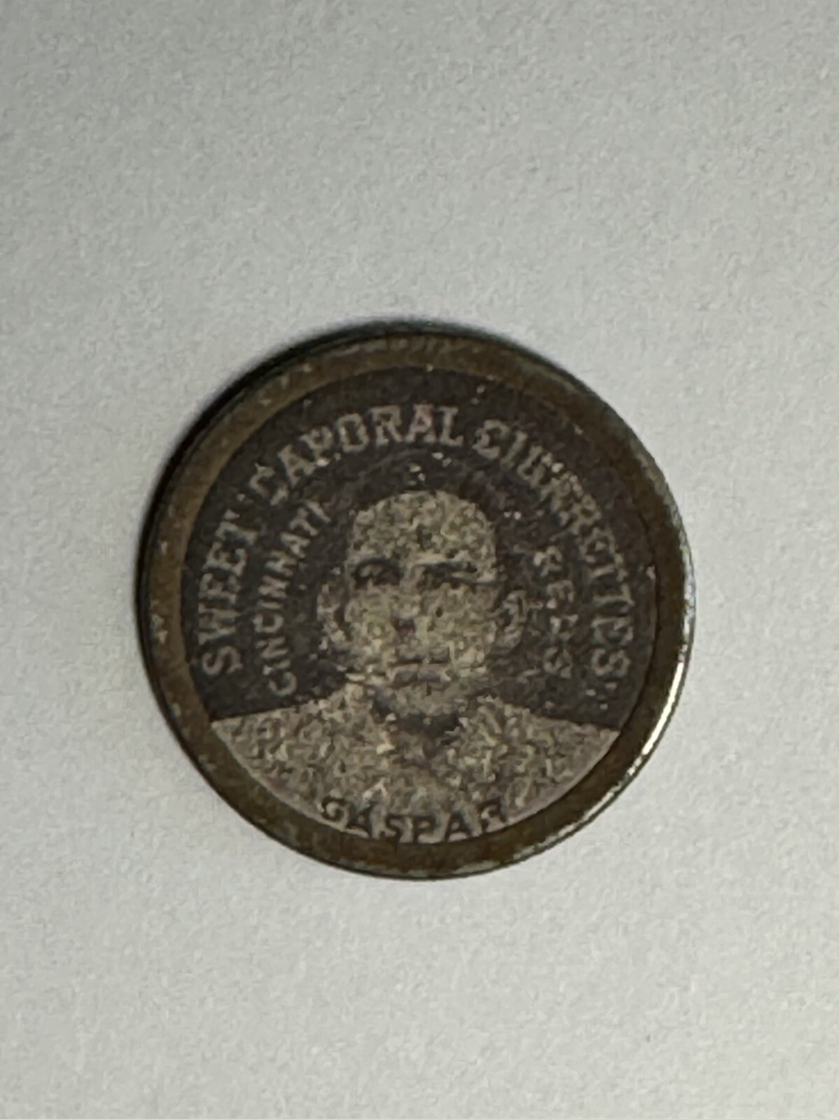 PX7 HARRY GASPAR DOMINO DISC 1909-12 SWEET CAPORAL TOBACCO | eBay