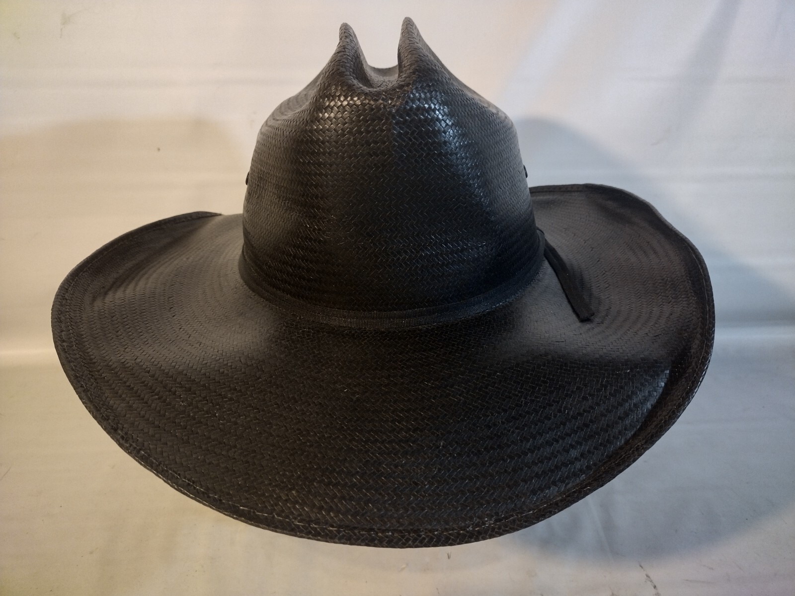 Men's Bullhide By Montecarlo Black Straw McGraw Item … - Gem