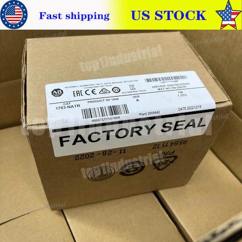 Factory Sealed for AB 1783-NATR SER A Configurable NAT Router Module ...