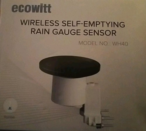 Ecowitt WH40 Wireless Rainfall Self-Emptying Rain Gauge Sensor Fast ...