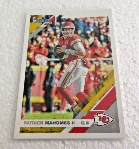 2019 Panini Donruss Patrick Mahomes II # 1 KC Chiefs | eBay