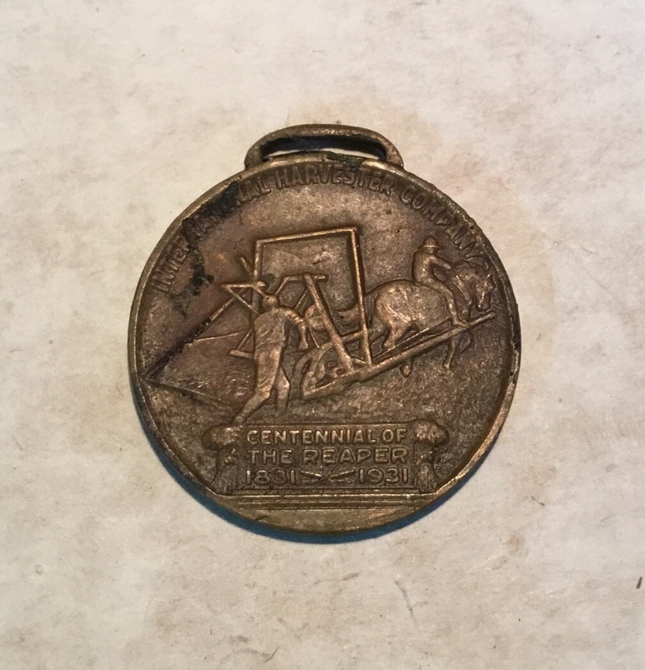 International Harvester Co. Centennial of The Reaper Cyrus McCormick ...