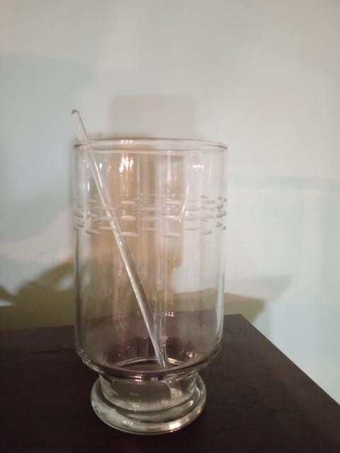 Mad Man Era ~ Martini / Manhattan Cocktail Serving Glass ~ WITH GLASS ...