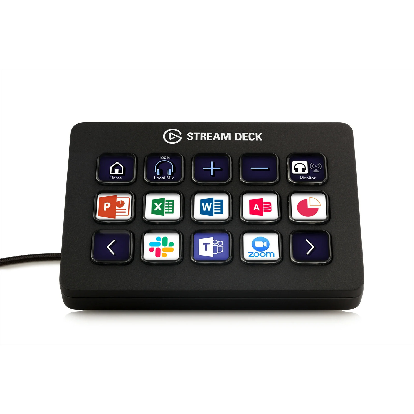 Corsair 10GBA9901 Elgato Stream Deck MK.2 with 15 Customizable LCD Keys ...