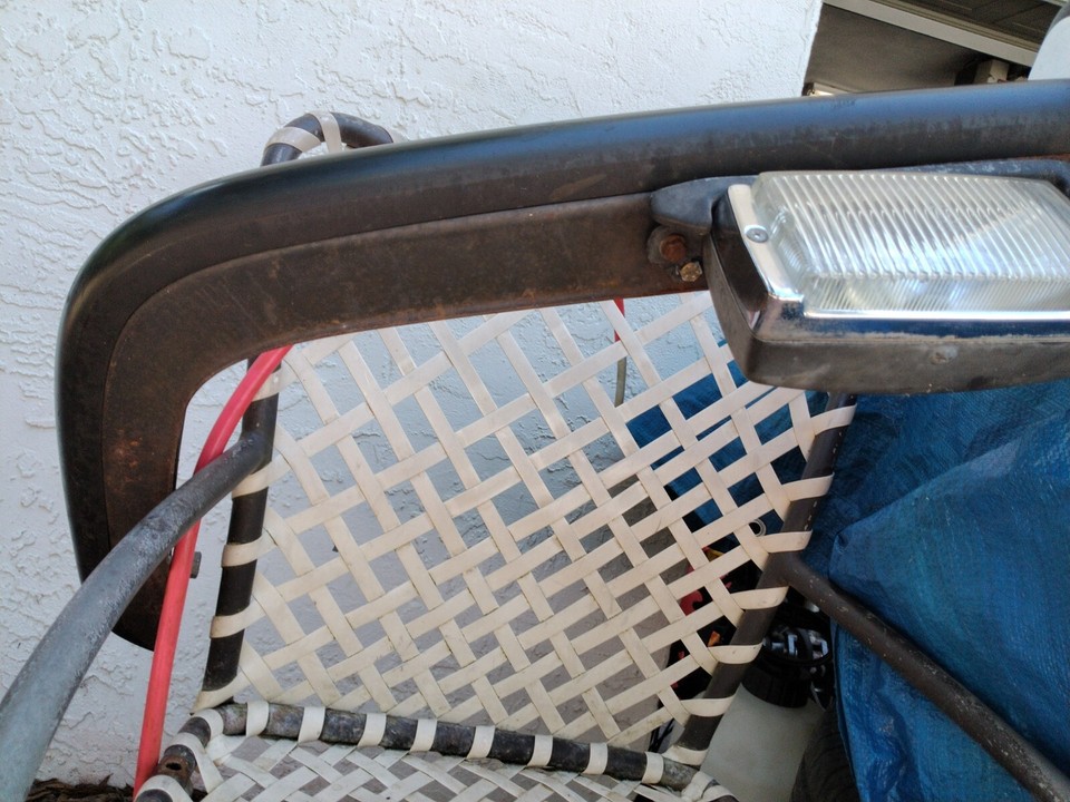 EURO Mercedes R107 450SL SLC Early Front Bumper w/Bumperetts VERY NICE ...