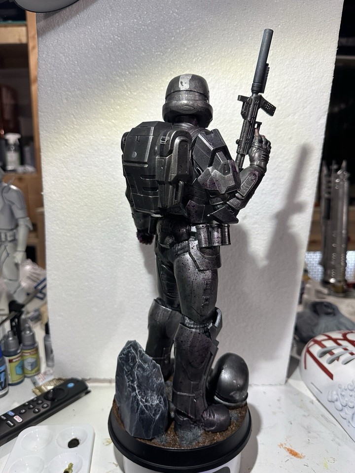 1/6 Scale Halo ODST Elite Blood Splattered Spartan Statue (Made To ...