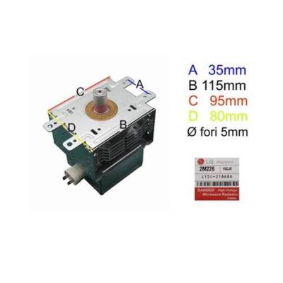 Magnetron LG 2M226 for Microwave Oven DeLonghi Samsung Whirlpool Smeg ...