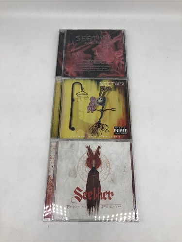 Seether 3 CD Lot Disclaimer II/Isolate And Medicate/Poison The Parish ...