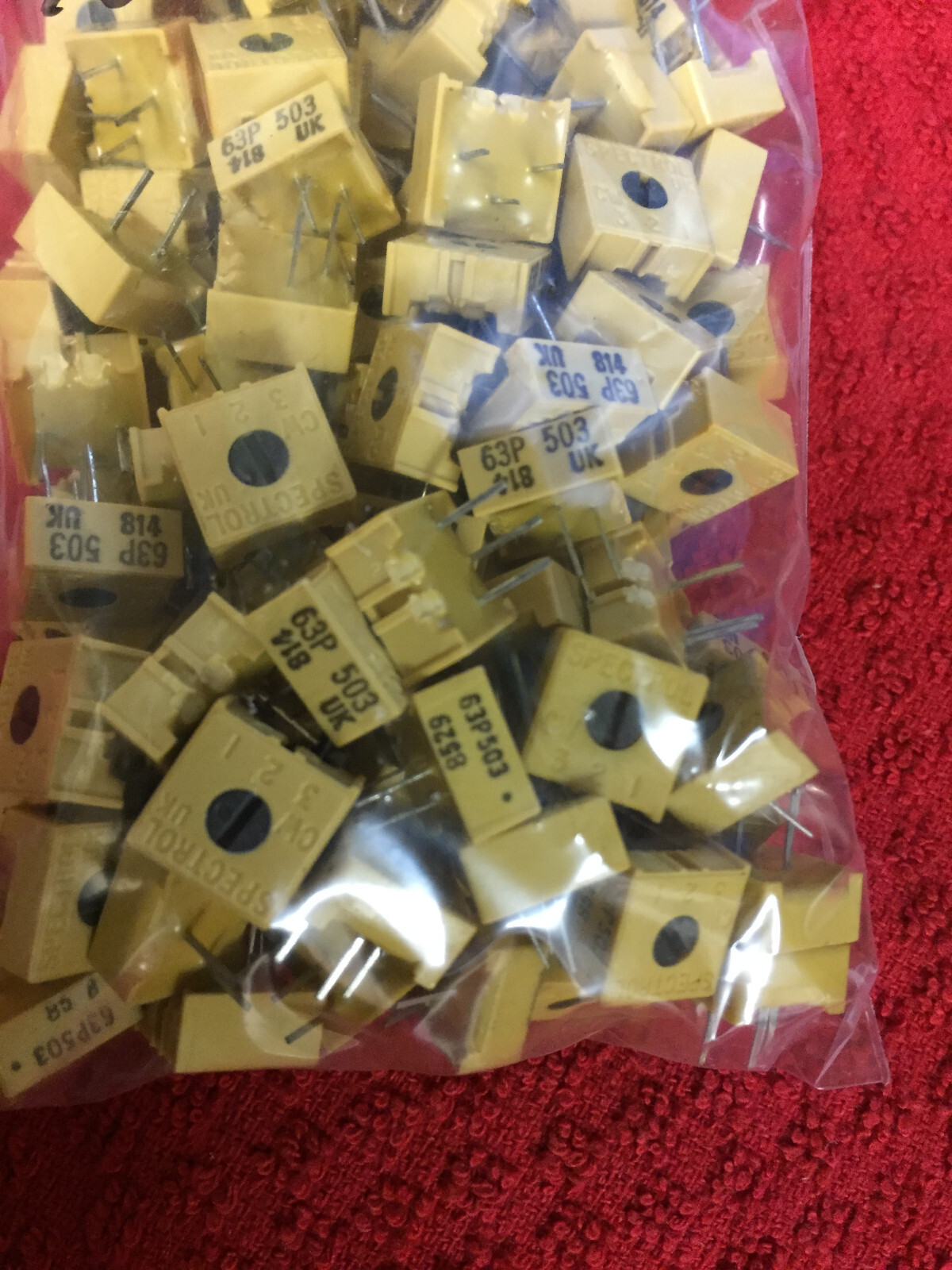 63P503 50K OHM SPECTROL TRIMMER POT 10 PCS | eBay
