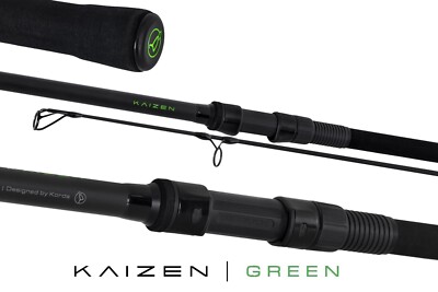 Korda Kaizen Green Carp Fishing Rods NEW 10ft, 12ft, 13ft All Sizes ...