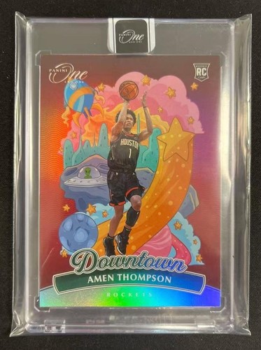 2023-24 Panini One and One Amen Thompson #14 Downtown Case Hit SSP | eBay