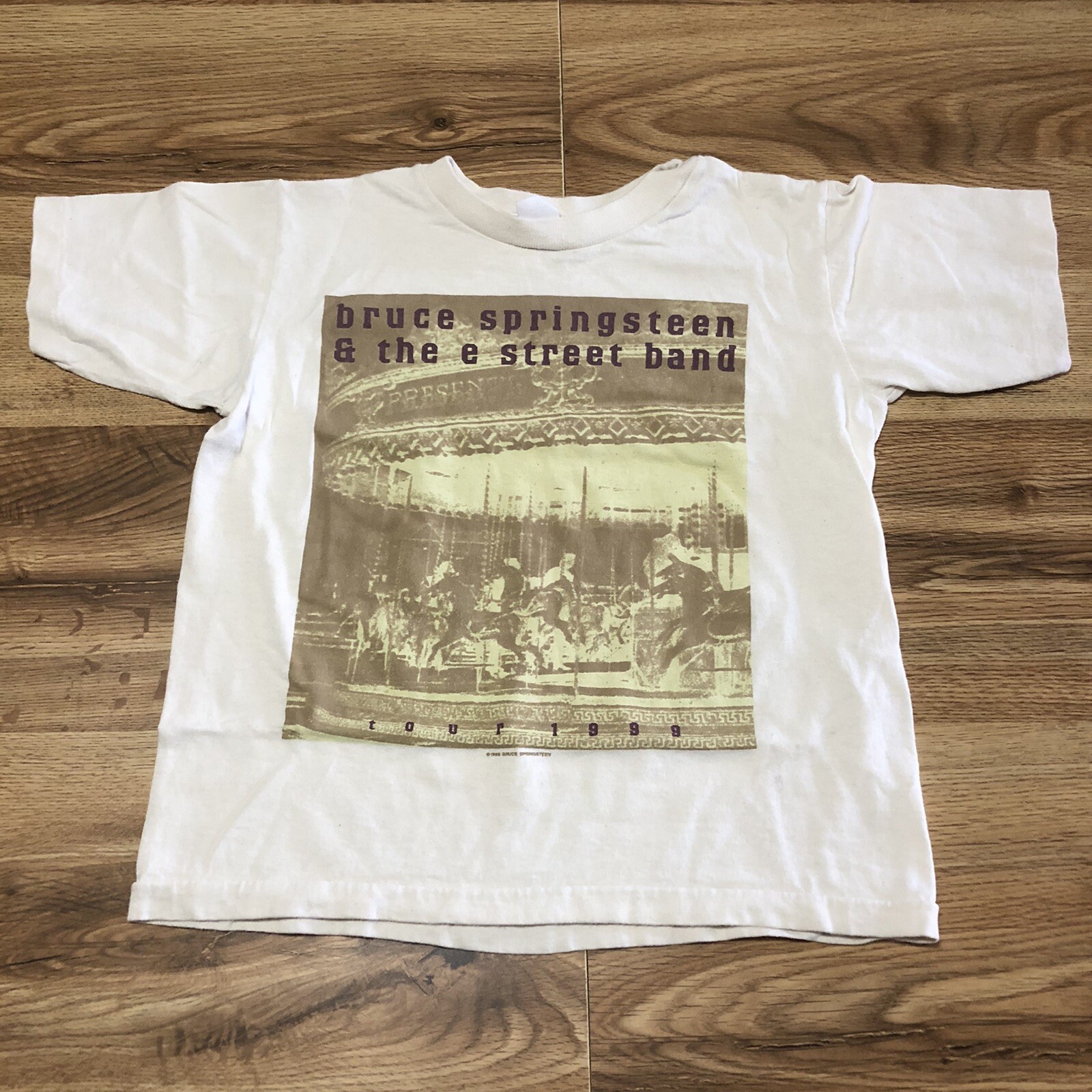 Vtg 90s 1999 Bruce Springsteen Reunion Tour Concert T… - Gem