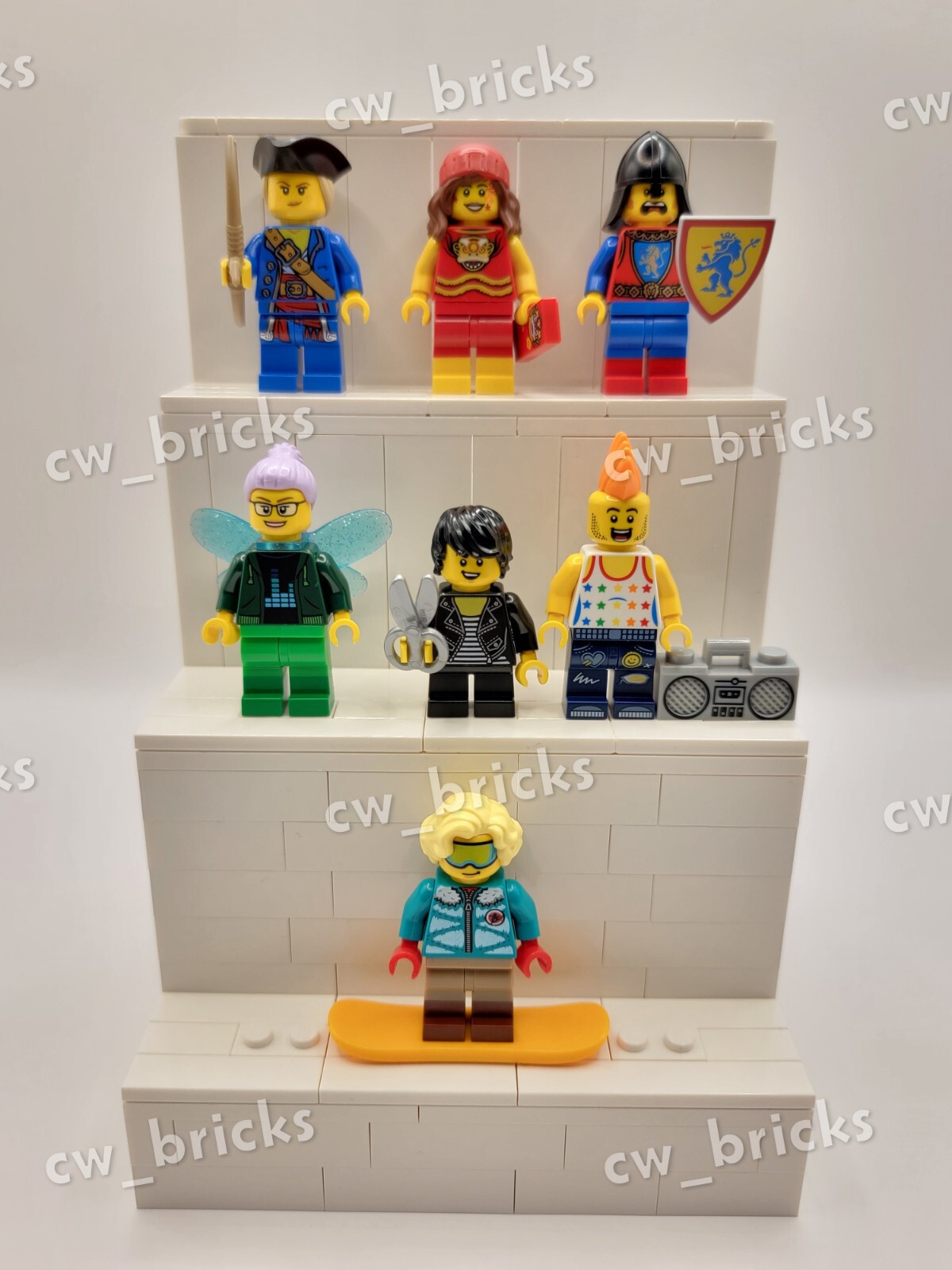 Lego Minifigures BAM Q1 2024 Build a Minifigure Lot of minifigures ...