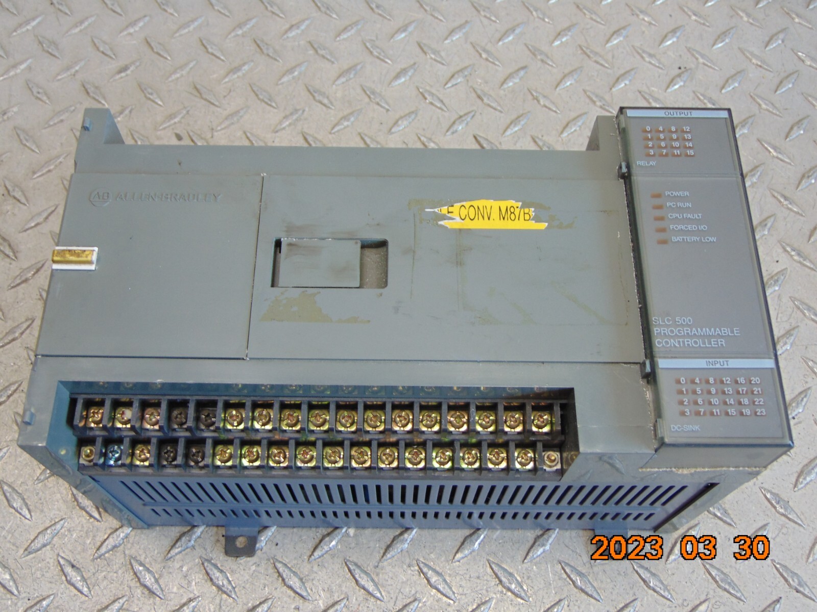 ALLEN BRADLEY 1747-L40C SLC 500 PROCESSOR UNIT | eBay