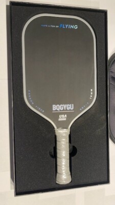 BQGVGU Pickleball Paddle Carbon Fiber Raw Toray T700 USAPA Approved ...