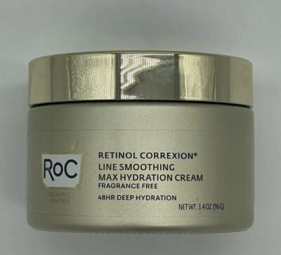 RoC Retinol Correxion Line Smoothing Max Hydration Cream 3.4 oz ...