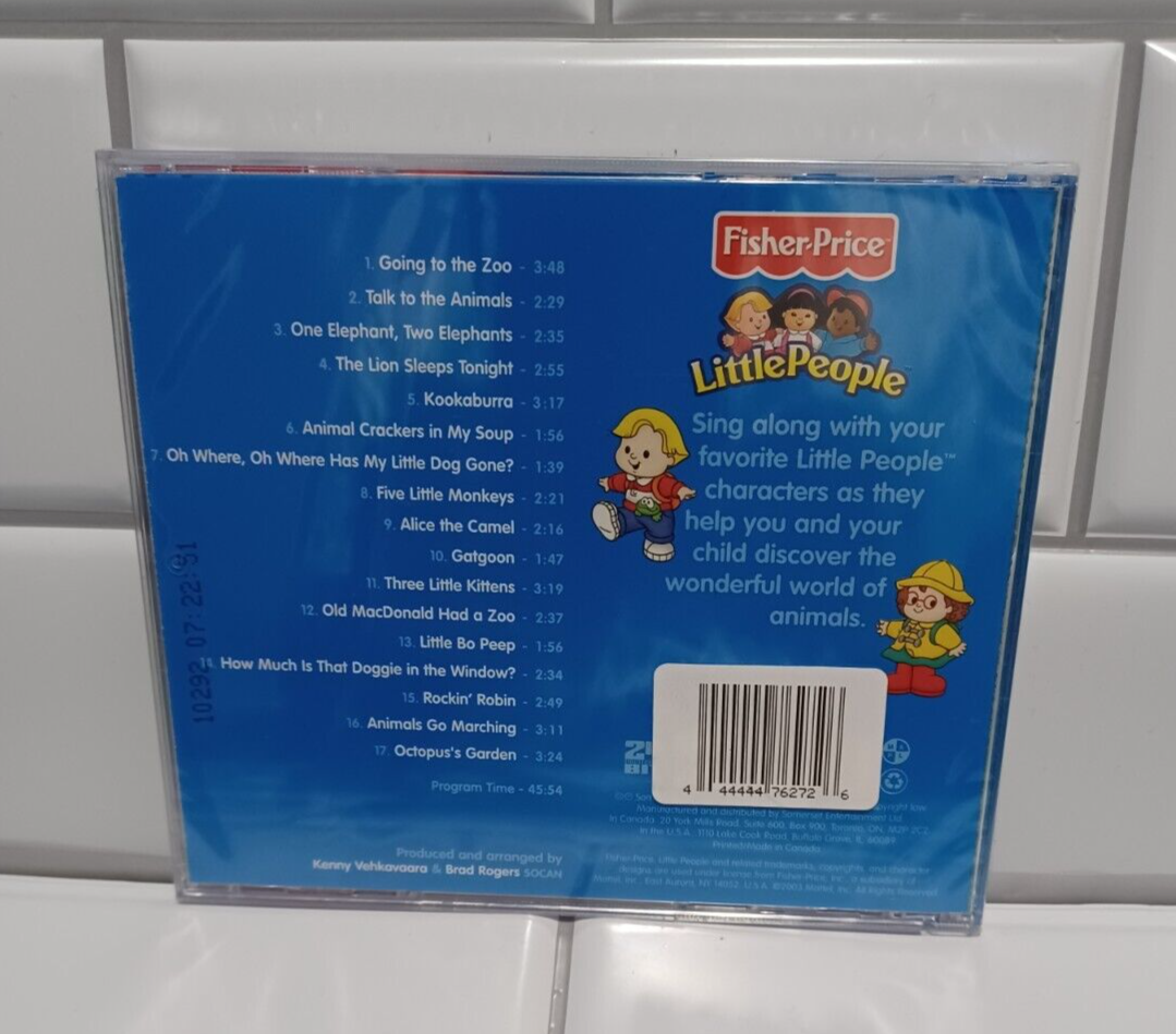 Little People: Favorite Animal Songs by Fisher-Price (CD, Jan-2003 ...