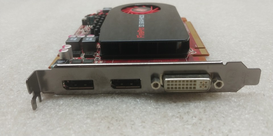 ATI FirePro V4800 1GB GDDR5 DP DVI 3D Full Height Video Graphics Card ...
