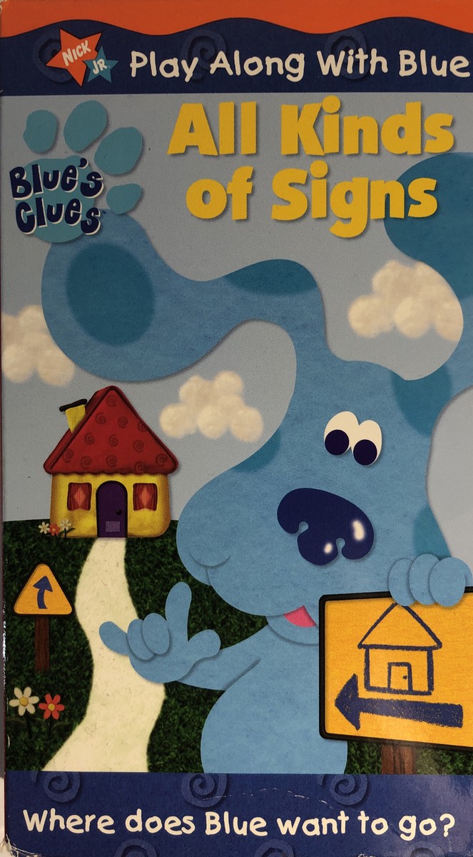Blues Clues – Formen Und Farben, Vhs, Ebay My Blue's Clues DVD