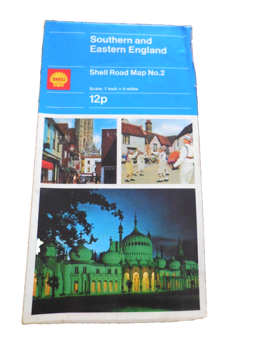 Shell Road Map, No. 2, Southern & Eastern England | eBay