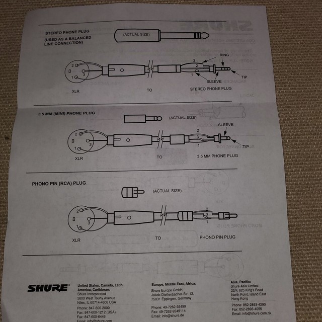Shure SCM268 4 Channel Microphone Mixer - Black for sale online | eBay