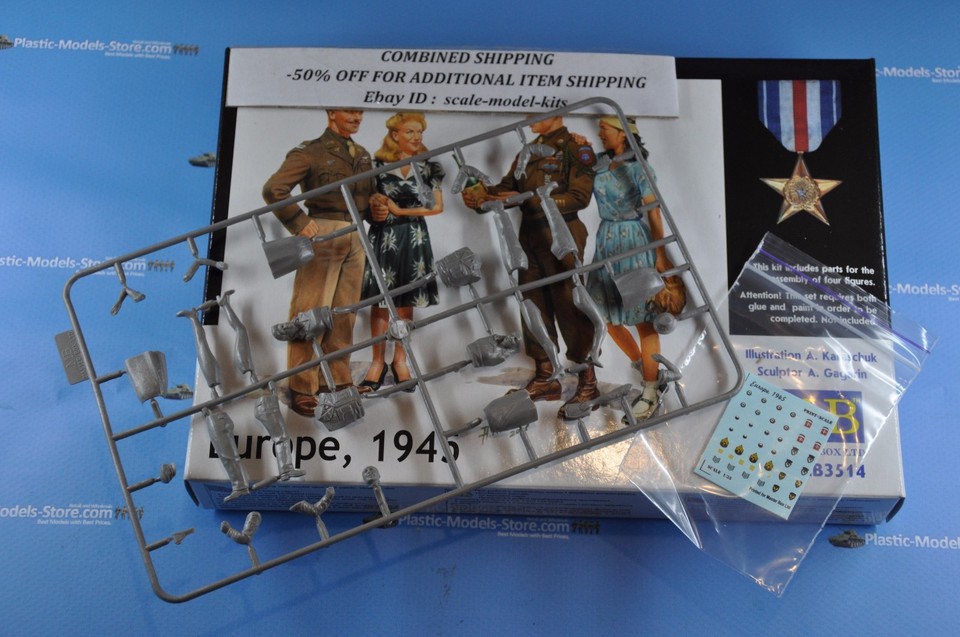 Master Box 3514 - 1/35 - Europe, 1945 figure model kit WWII | eBay