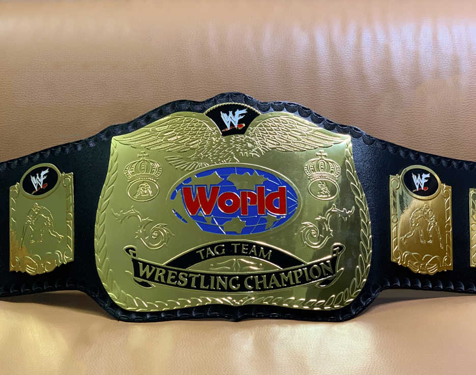 World TAG TEAM Wrestling Championship Replica Tittle Belt Adult Size ...