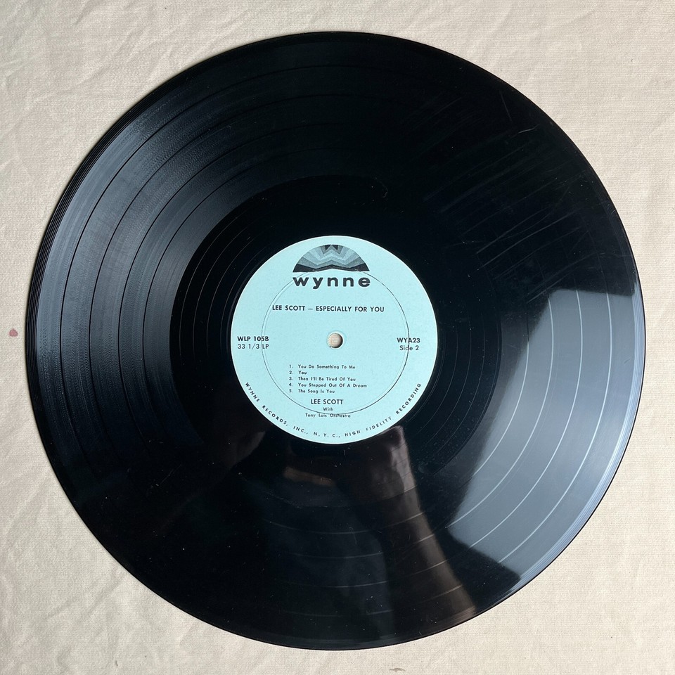 LEE SCOTT Especially For You 1959 Vinyl LP Cheesecake Cover - Wynne WLP ...