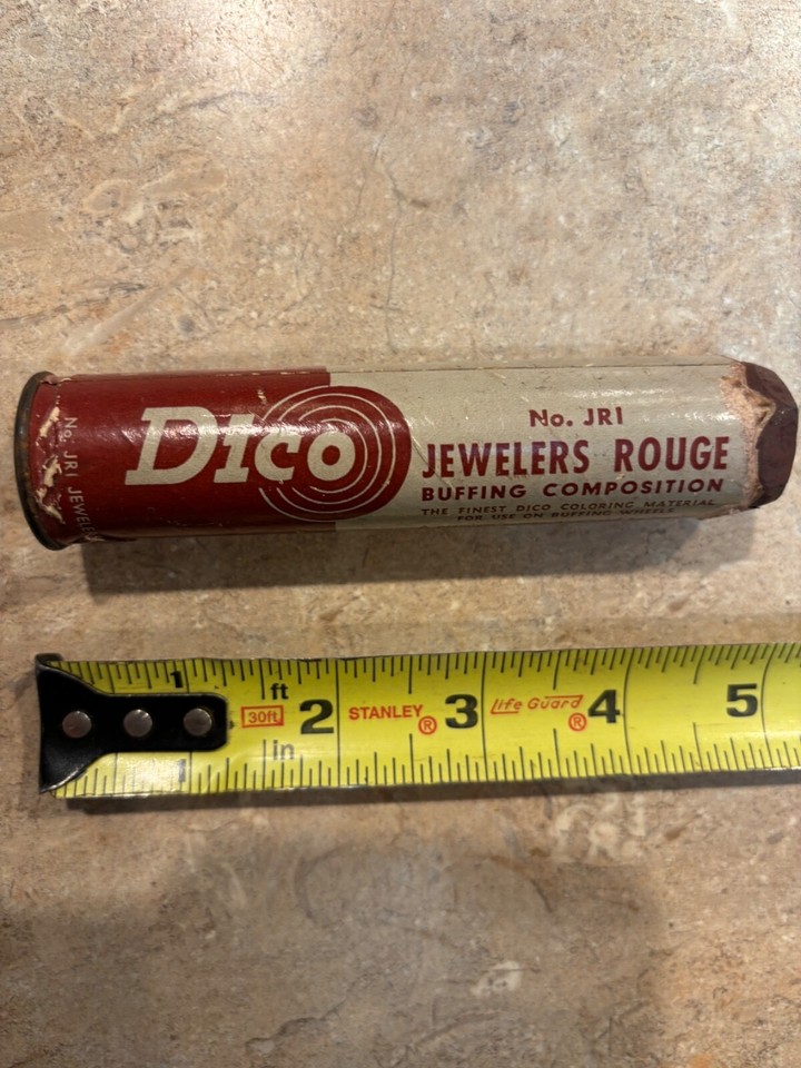 No. JRI Dico Jewelers Rouge Buffing Compound Tube | eBay