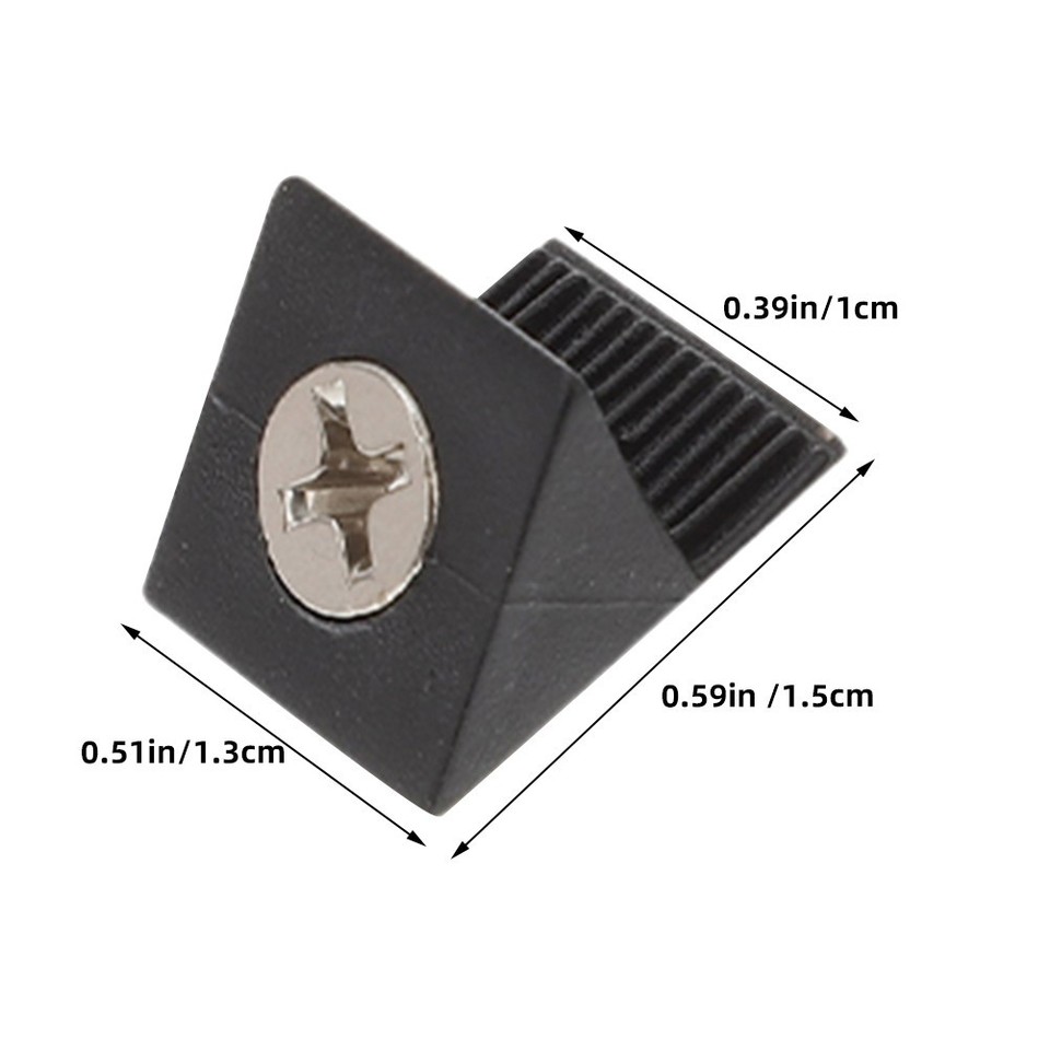 100 Pcs Drawer Wedge with Screws Dresser Reinforcement Fixing Kit ...