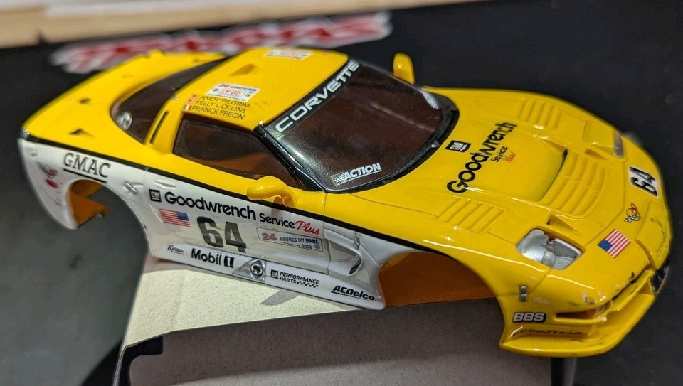 Kyosho Mini-Z Corvette C5-R body shell (Used) | eBay