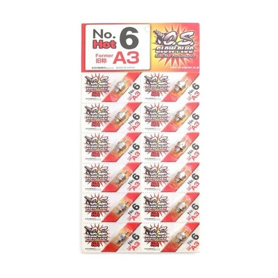 RC Parts Glow Plug OS Former A3 No.6 #6 Standard Glow Plug Spark For RC ...