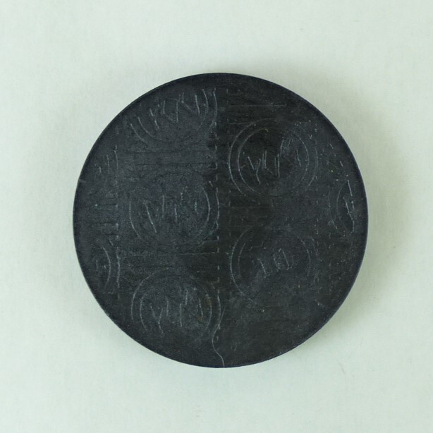 Plastic Pog POGMAN Kini Slammer 1994 The World Pog Federation #10 WPF ...