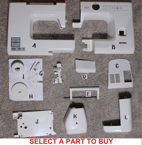 kENMORE SEWING MACHINE Model: 385.15343600 "REPLACEMENT PARTS ...