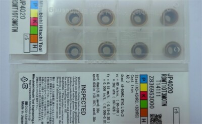 10Pcs Hitachi Carbide Inserts New RDMT10T3MOTN JP4020 yw | eBay