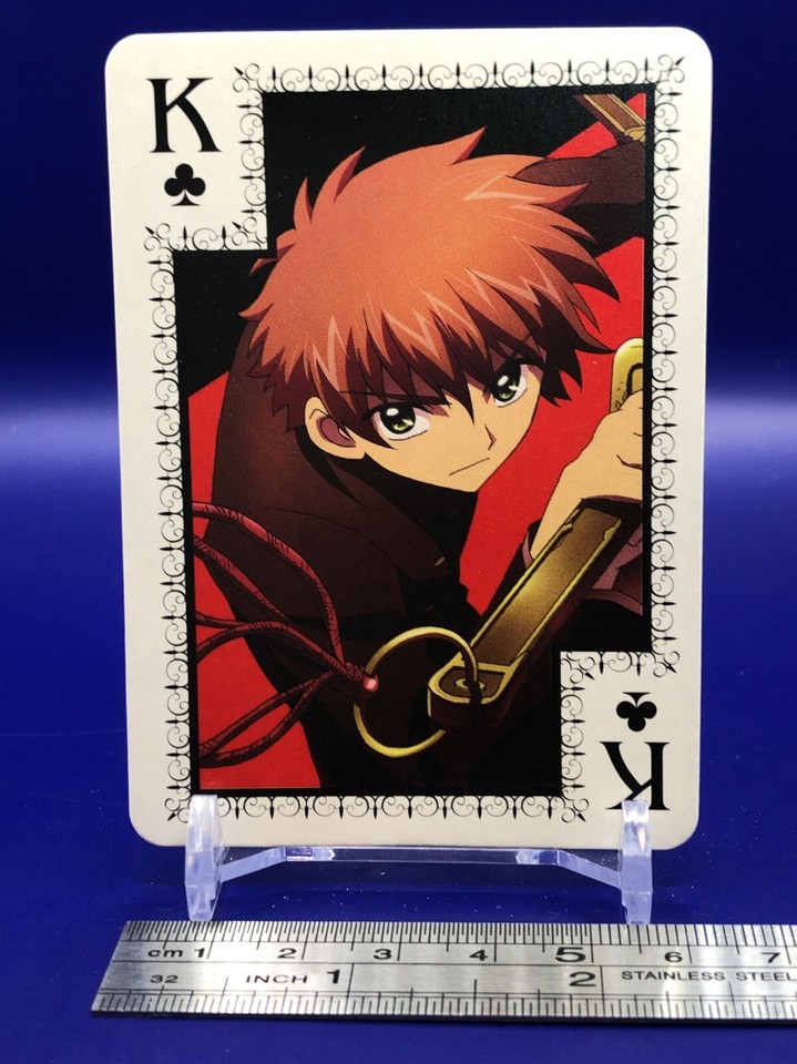 Syaoran Tsubasa CHRoNiCLE Playing Cards Animage 2006 Club K | eBay