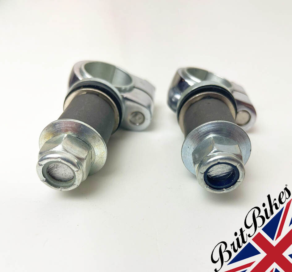 HANDLEBAR MOUNTING KIT BSA A65 A75 TRIUMPH T100 TR6 T120 TR7 T140 T150 ...