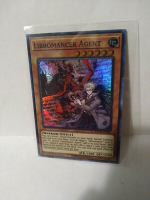 Yugioh Libromancer Agent Holo Rare Ist Ed Bach-en087 | eBay
