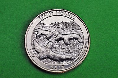2017-D BU Mint State ( Effigy Mounds) US National Park Quarter | eBay