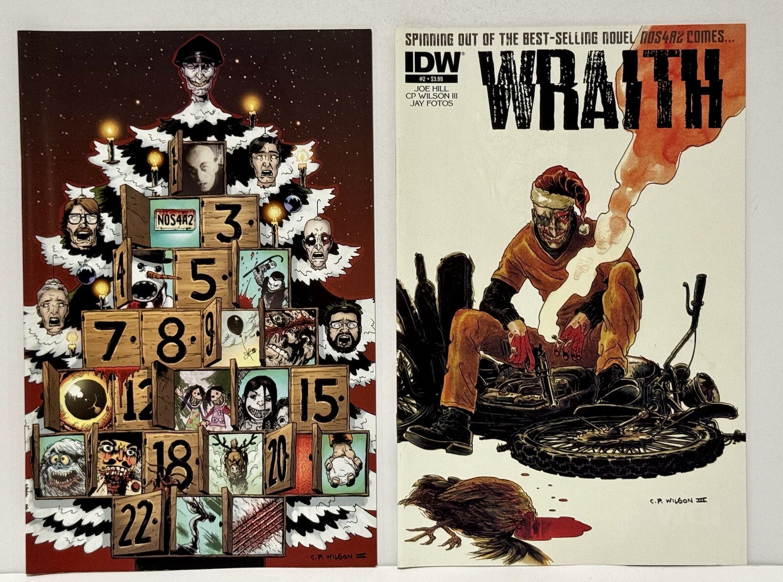 THE WRAITH #s 1 (SUB) 2 3 4 [2013 4 Comics IDW] NM Joe Hill Locke & Key ...