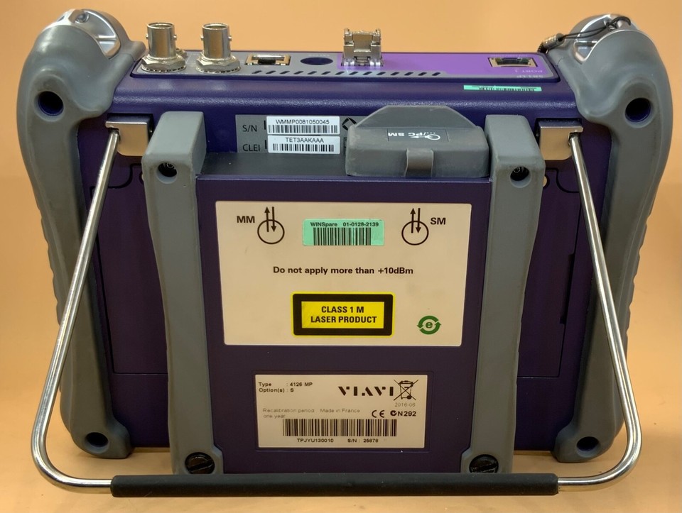 Viavi T-Berd MTS-5800 Fiber Optic Network Tester Module 4146 MP Data ...