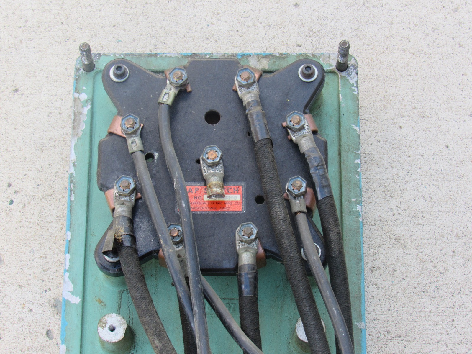 50 kVA Taylor Winfield Spot Welder Tap Switch Assembly ~Make Offer ...