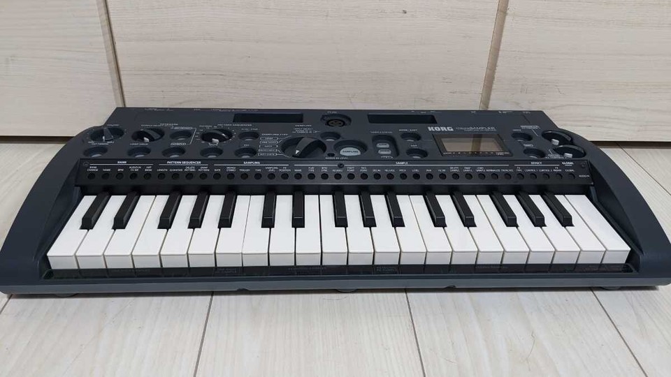 Korg MS1 microSAMPLER Sampling Keyboard Black Music Instruments | eBay