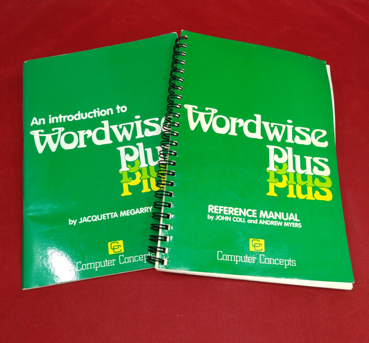 WordWise Plus Reference Manual & Intro manual by Computer Concepts for BBC Micro | eBay