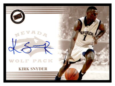 Kirk Snyder 2004 Press Pass 30 AU Autographs Auto | eBay