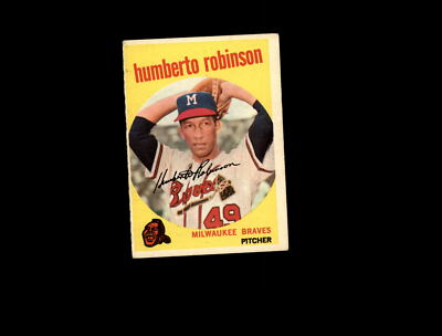 1959 Topps 366 Humberto Robinson VG #D926859 | eBay