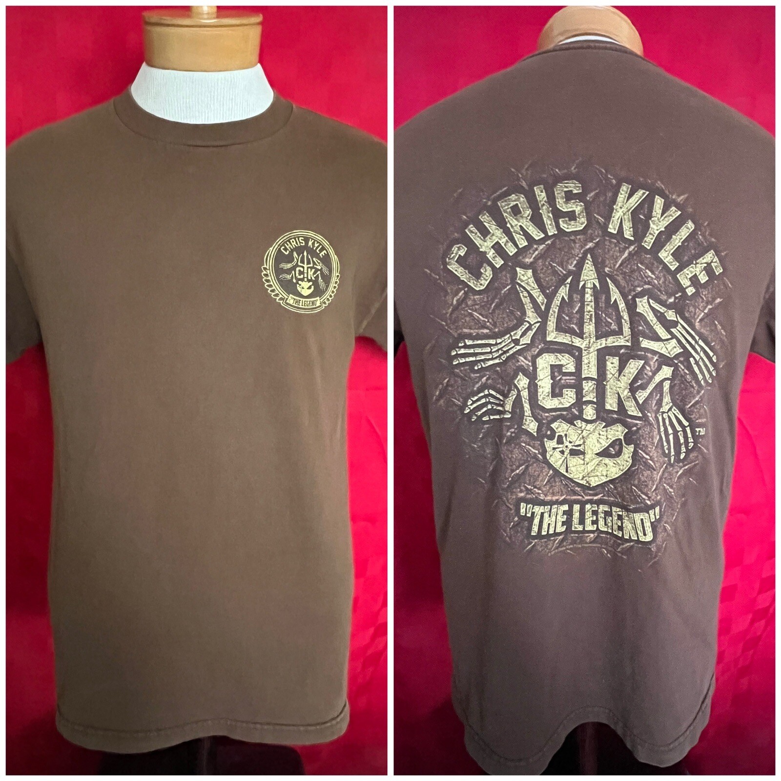 Navy Seal Sniper Army Brown Chris Kyle The Legend Shi… - Gem