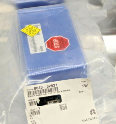 0040-02937 / AMAT WATER MANIFOLD, TXZ CIP 200 & 300MM / APPLIED ...