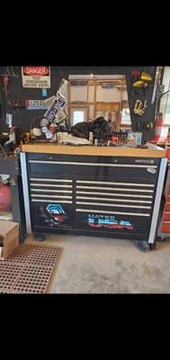 1997 Matco Special Edition Airbrushed Double Bay Rollaway Tool Box | eBay