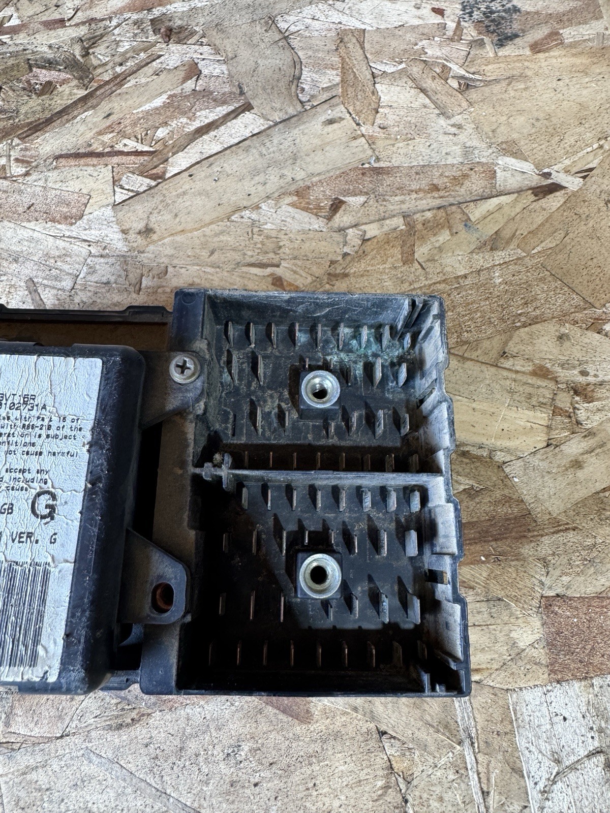 1999-2001 Ford F350 7.3L Powerstroke fuse box GEM Module F81B-14067-EE ...